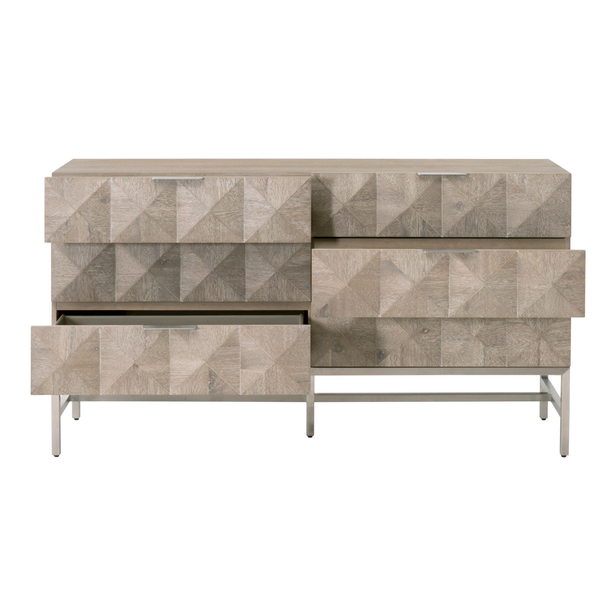 Atlas 6-Drawer Double Dresser | Essentials For Living