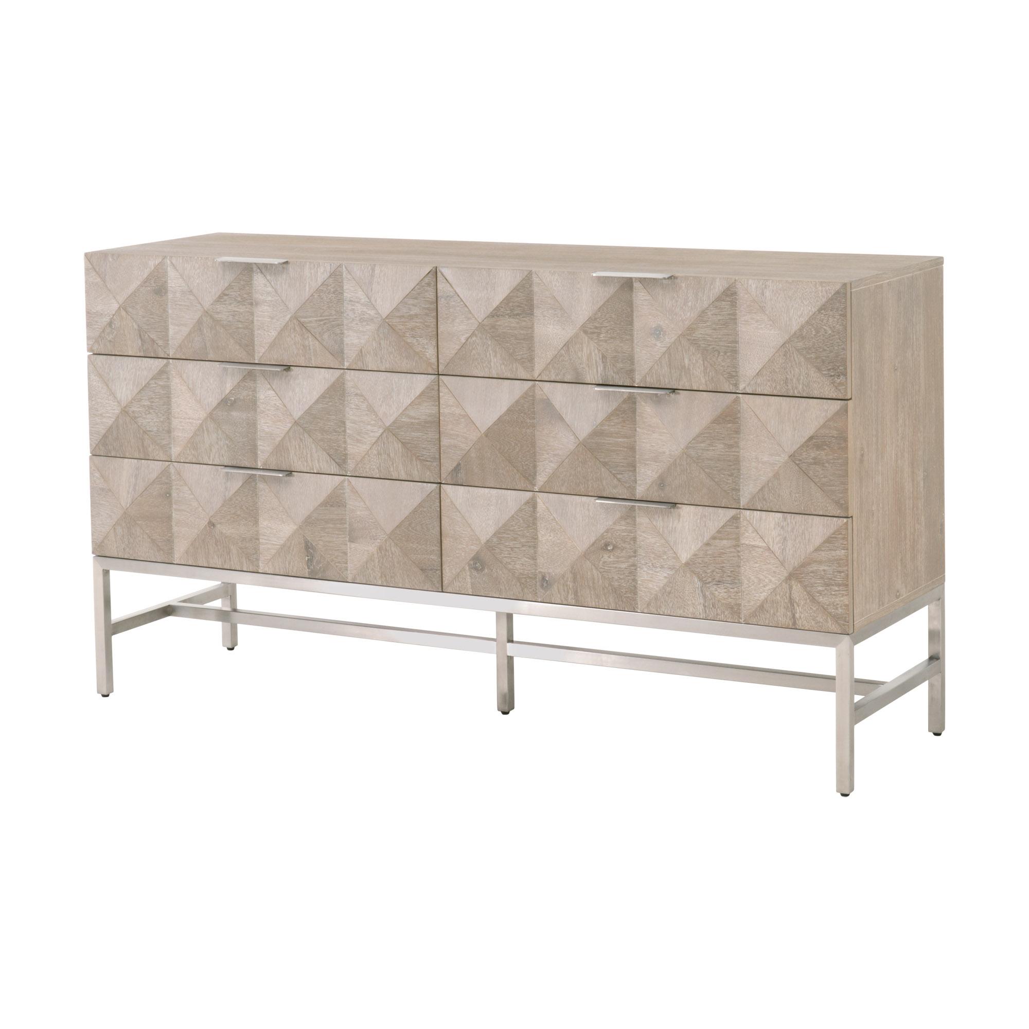 Atlas 6-Drawer Double Dresser | Essentials For Living