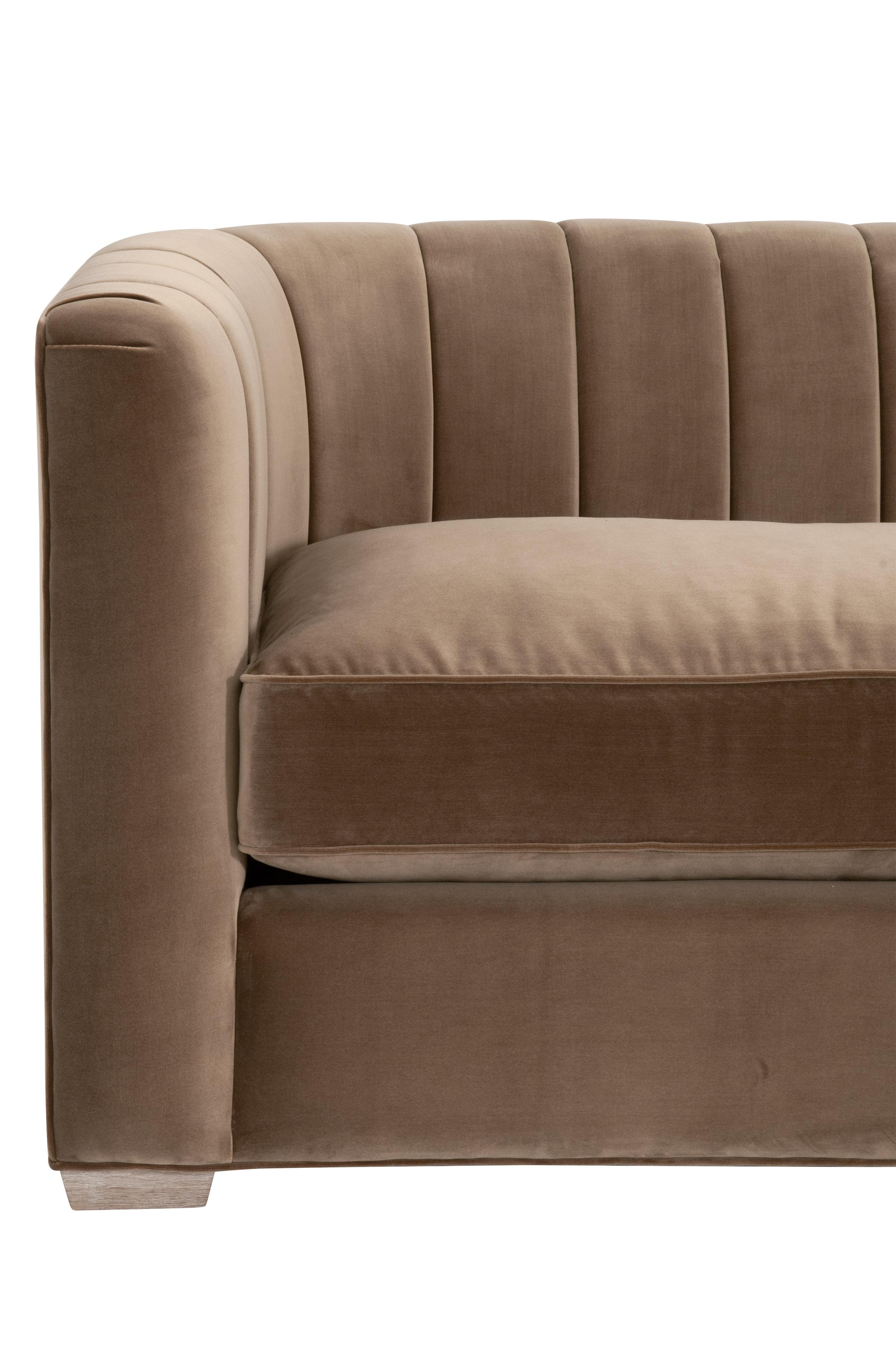 Bronx 87" Channel Back Sofa | Essentials For Living