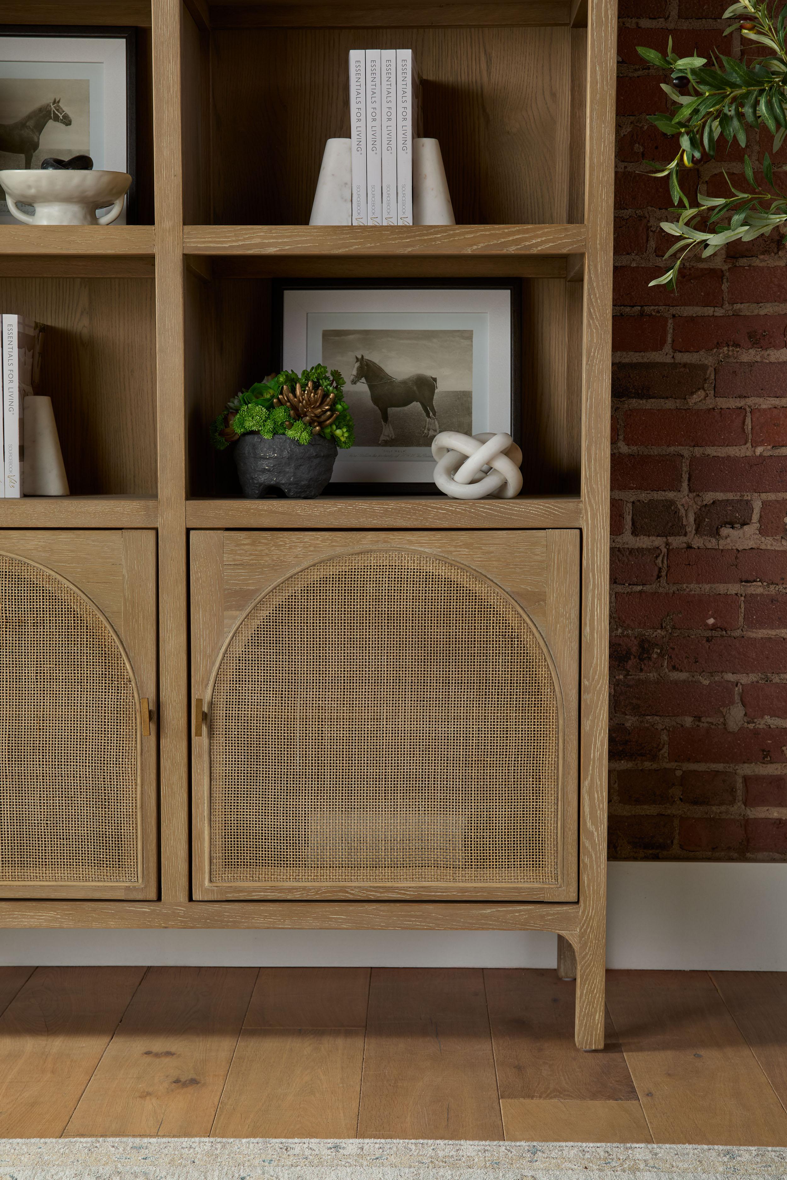 Cane Storage Bookcase | Essentials For Living