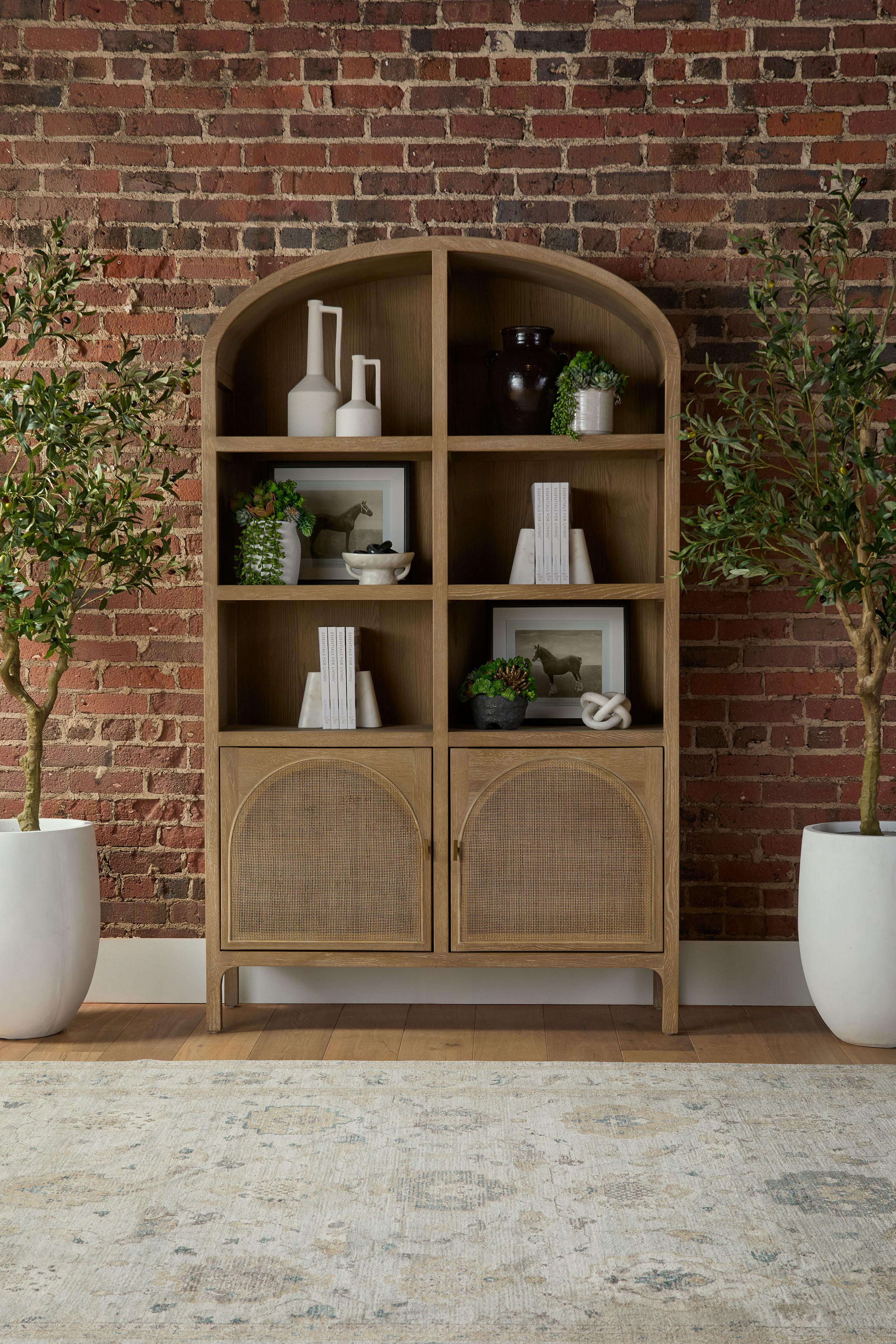 Cane Storage Bookcase | Essentials For Living