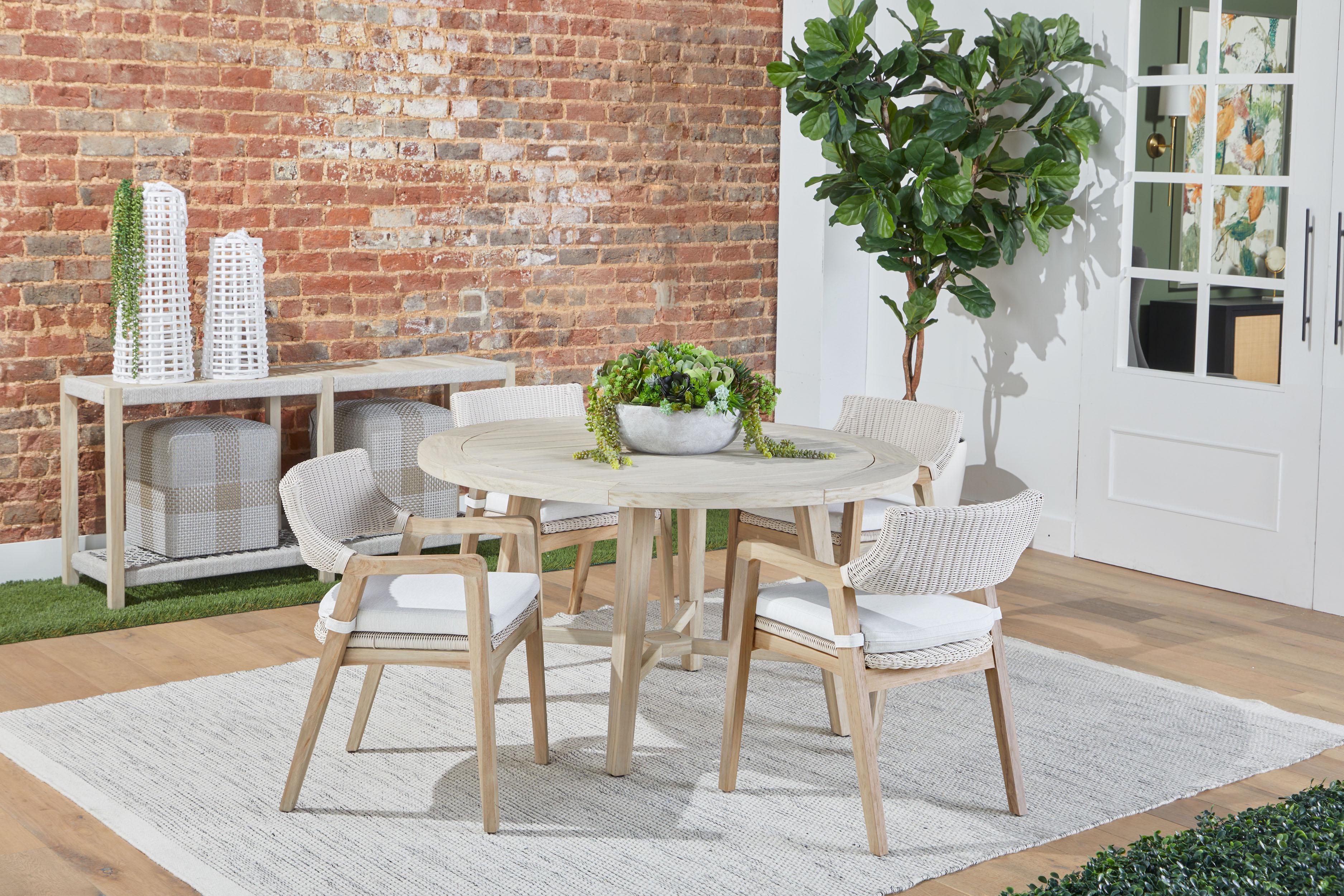 Carmel Outdoor 54" Round Dining Table | Essentials For Living