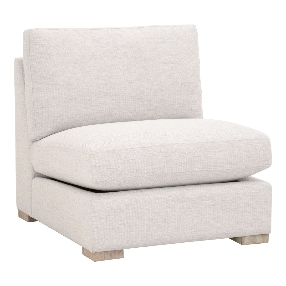 Clara Modular 1-Seat Armless Chair | Essentials For Living