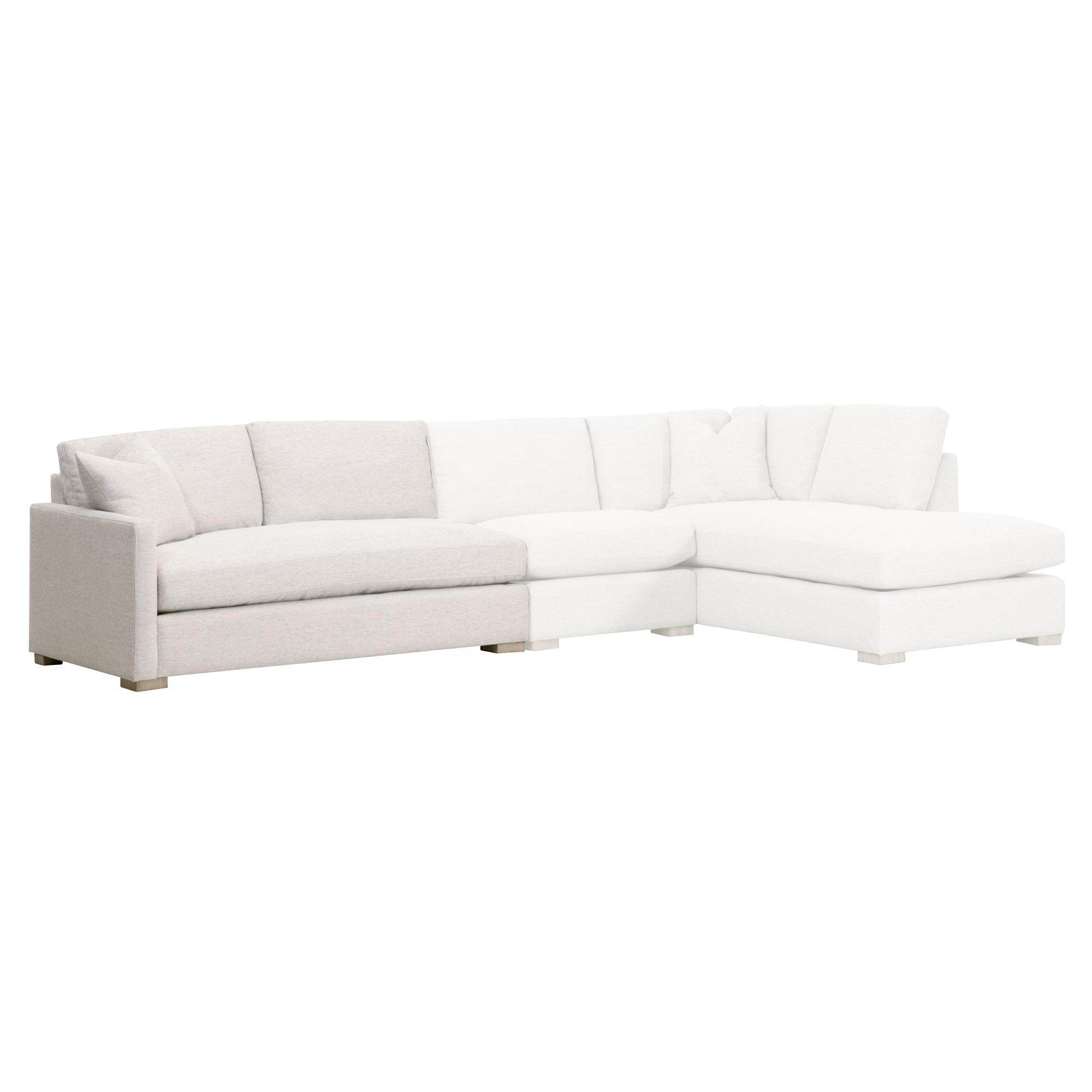 Clara Modular 2-Seat Left Slim Arm Sofa | Essentials For Living