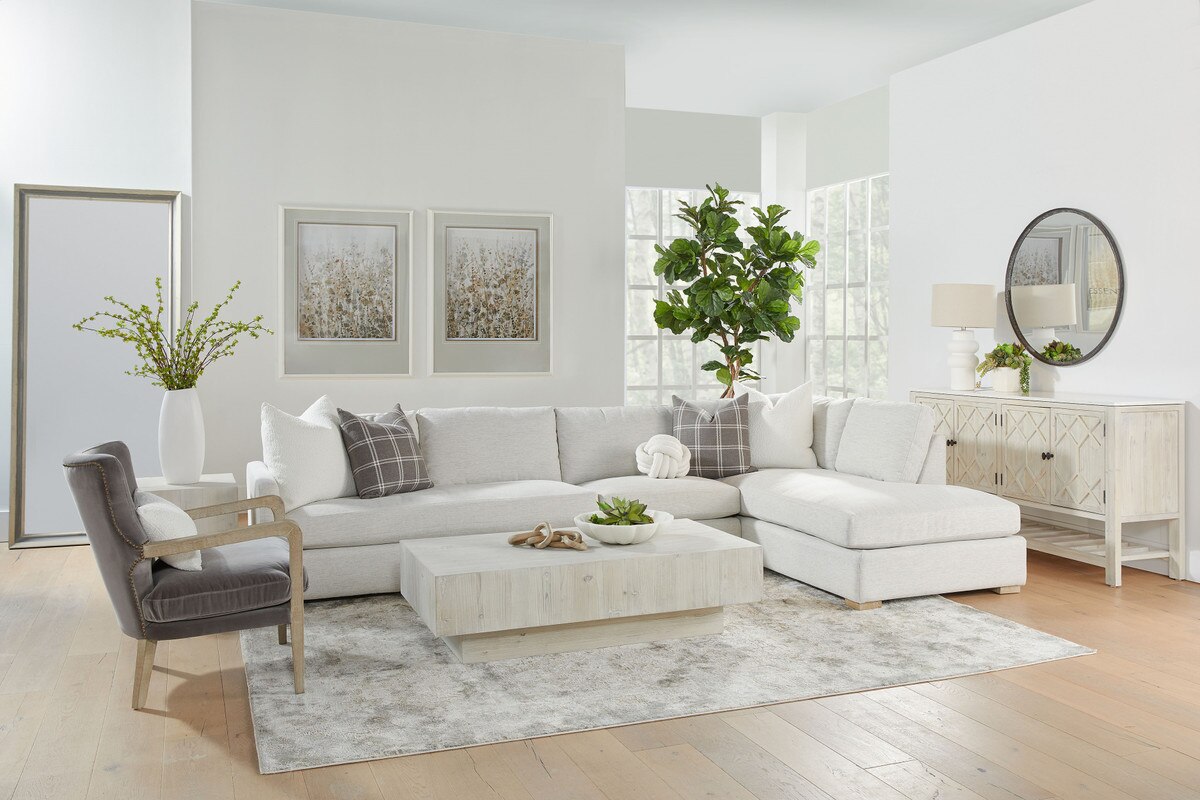 Clara Modular 2-Seat Left Slim Arm Sofa | Essentials For Living