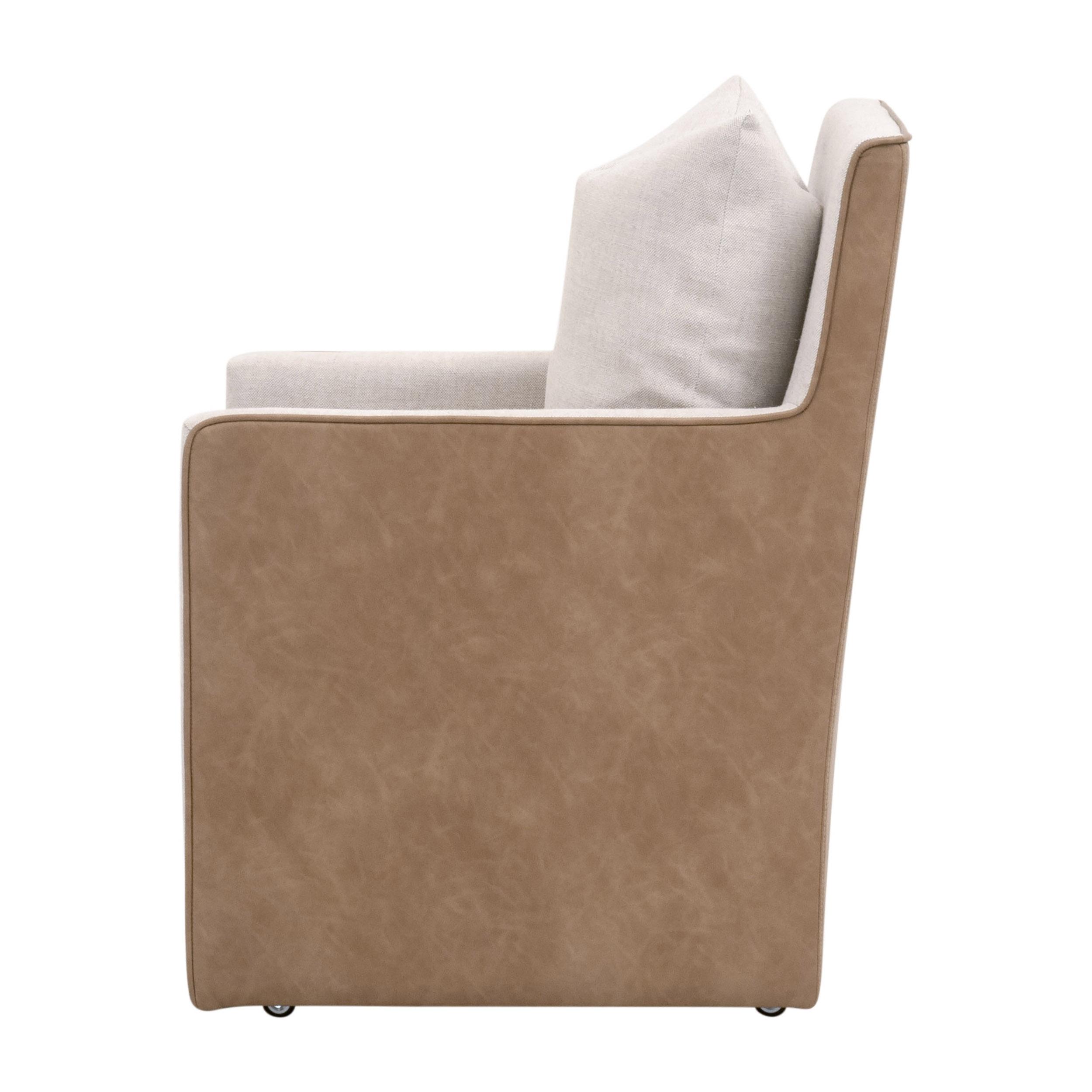 Harmony Arm Chair With Casters | Essentials For Living