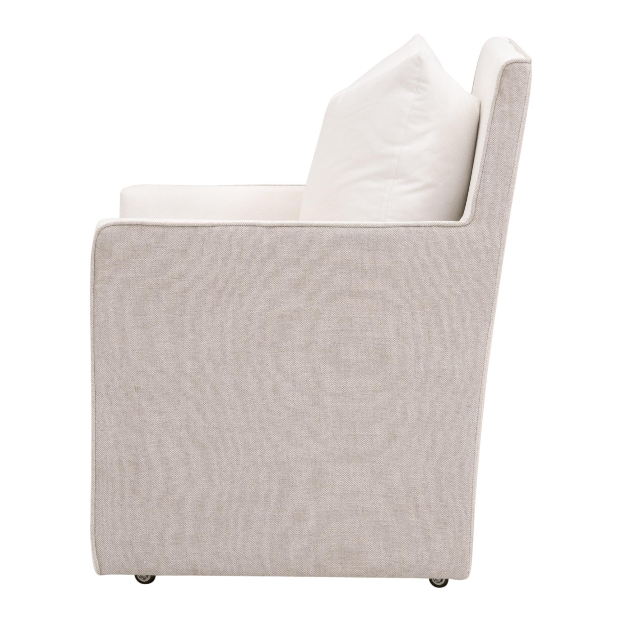 Harmony Arm Chair with Casters | Essentials For Living