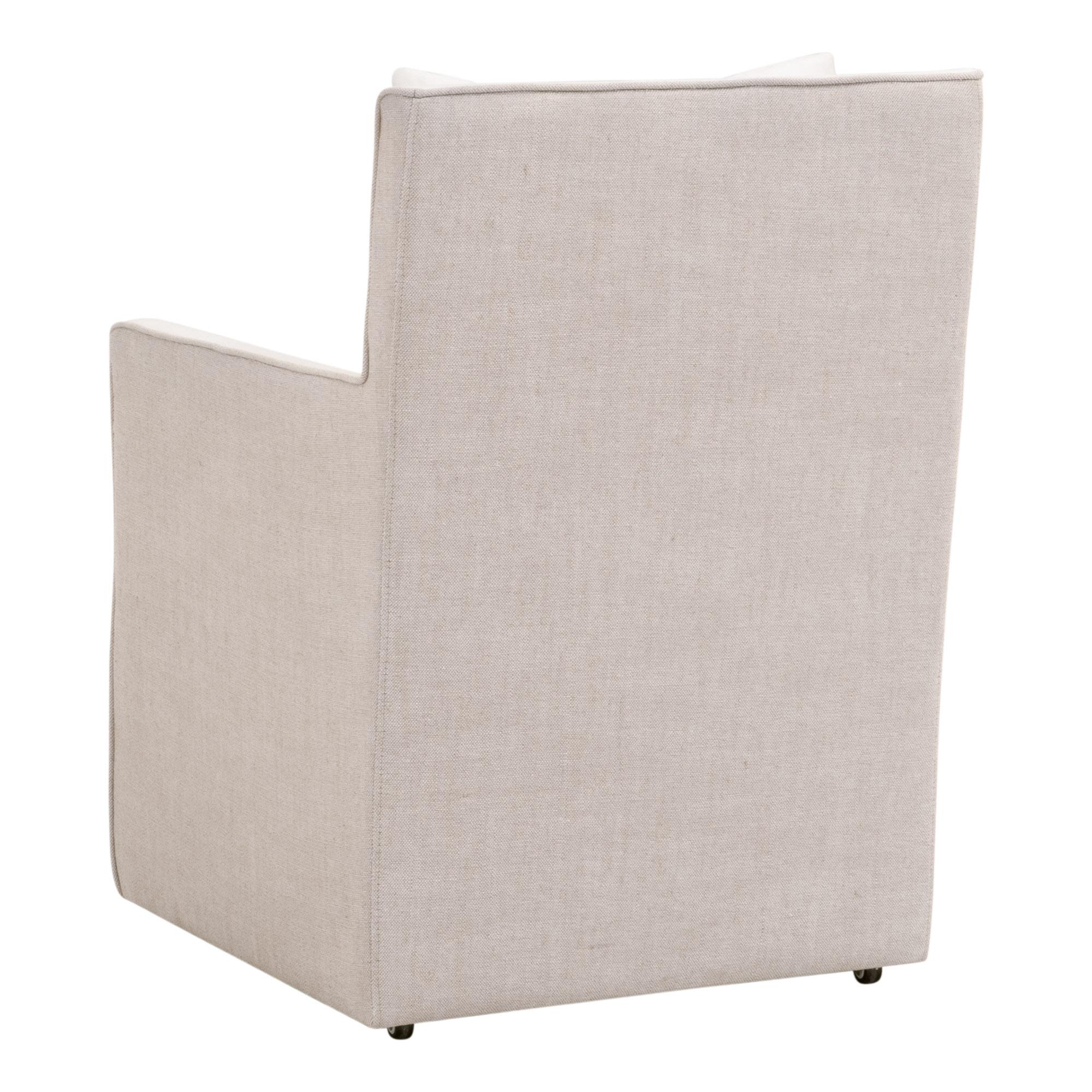 Harmony Arm Chair with Casters | Essentials For Living