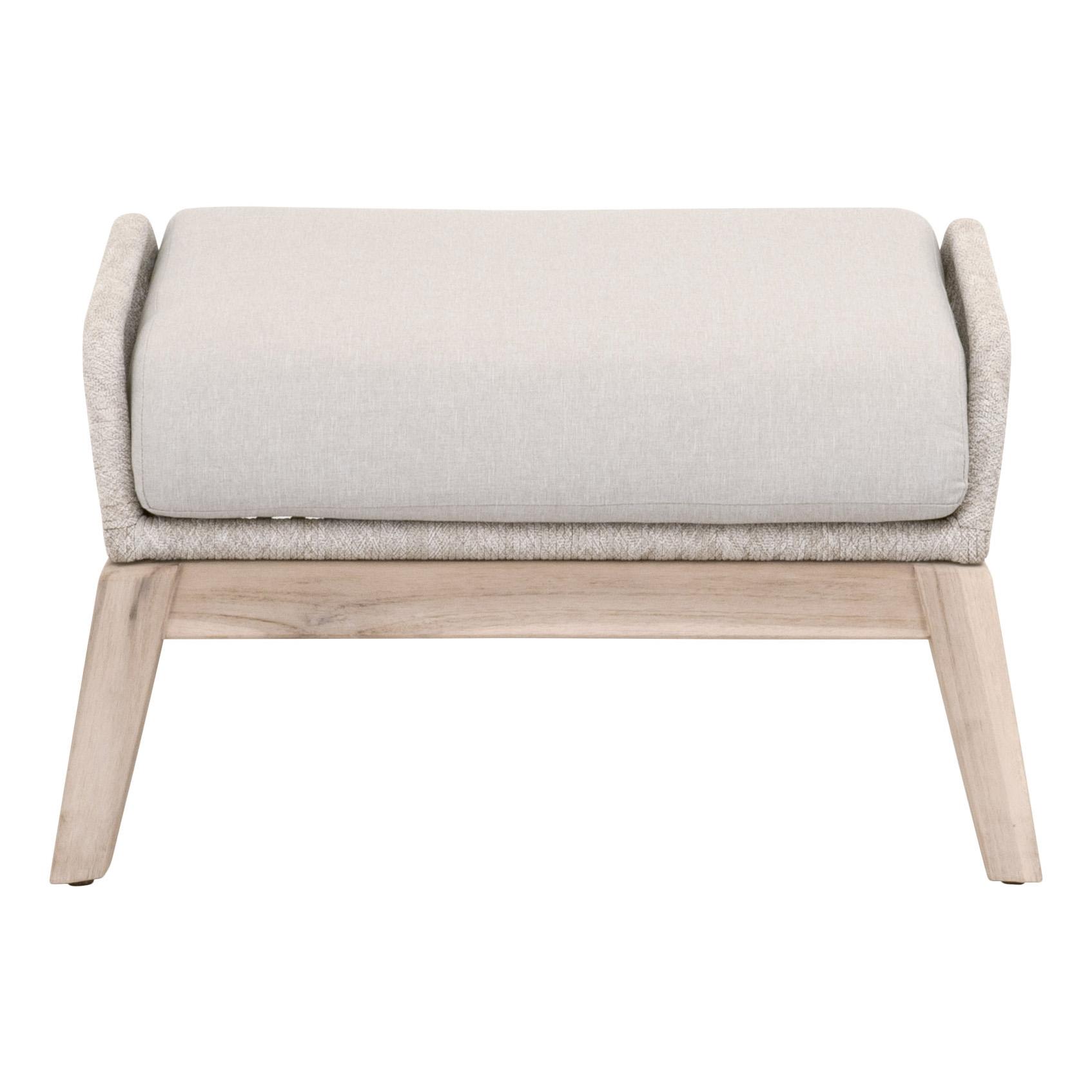 Loom Outdoor Footstool | Essentials For Living