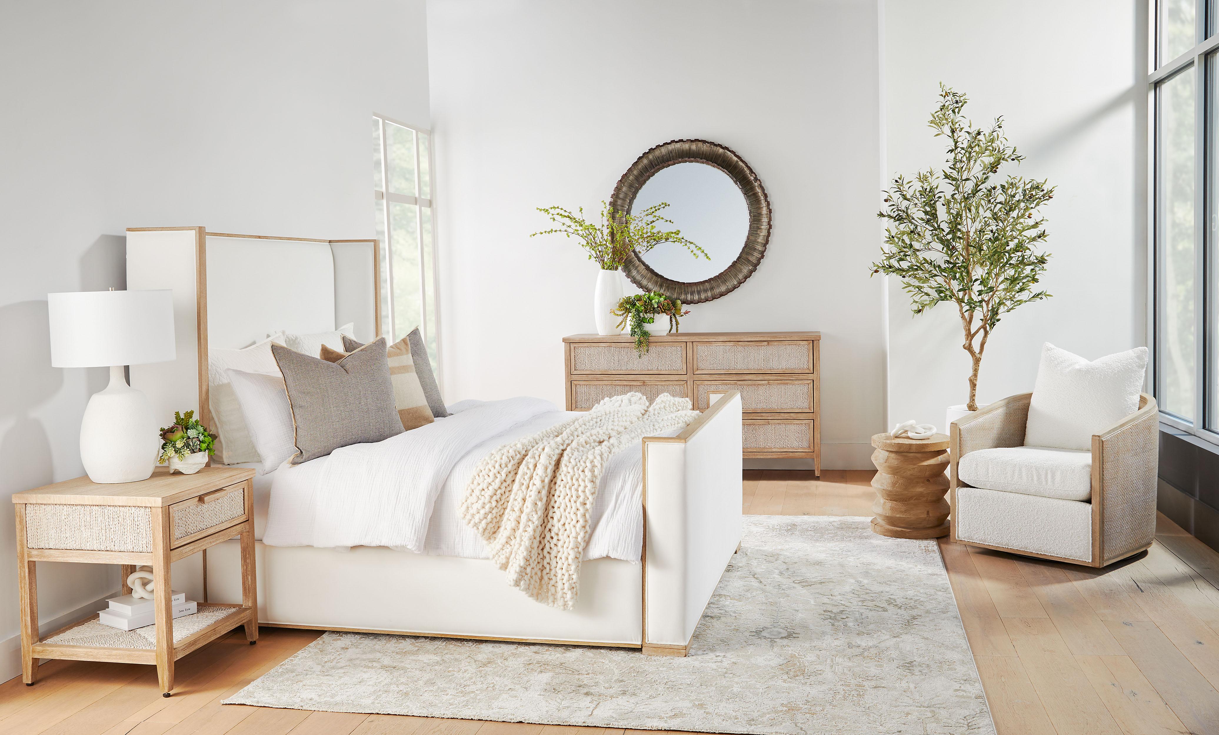 McGuire Swivel Club Chair | Essentials For Living