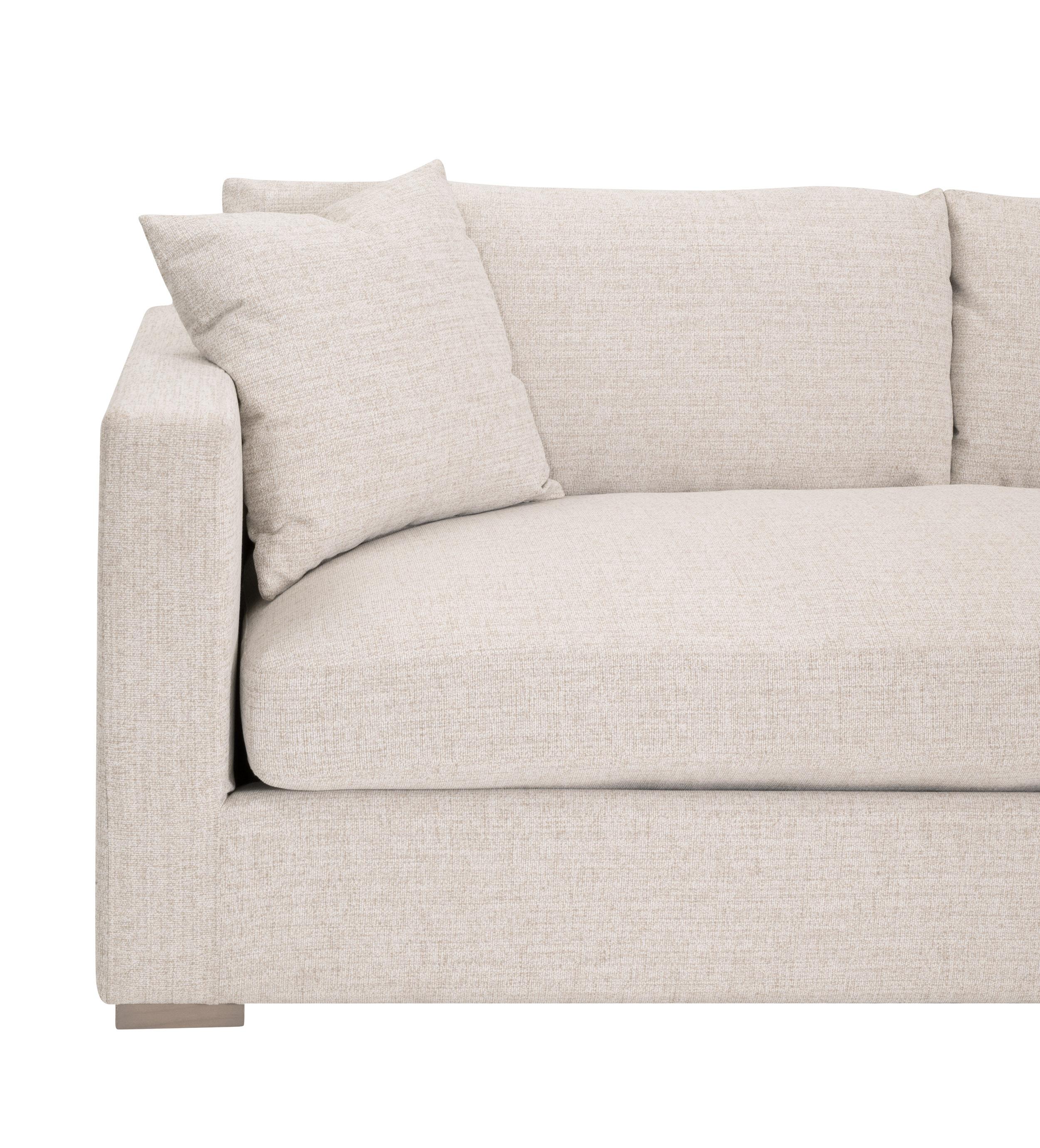 Newport Outdoor Modular 2-Seat Left Track Arm Sofa | Essentials For Living