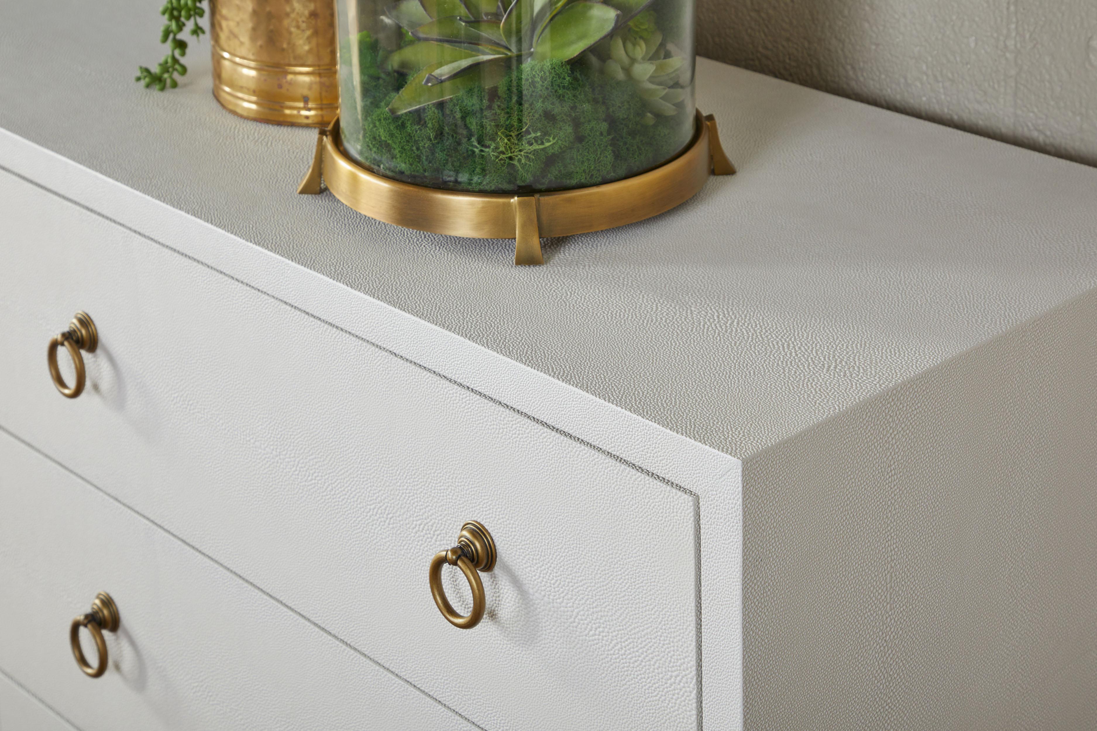 Strand Shagreen 6-Drawer Double Dresser | Essentials For Living