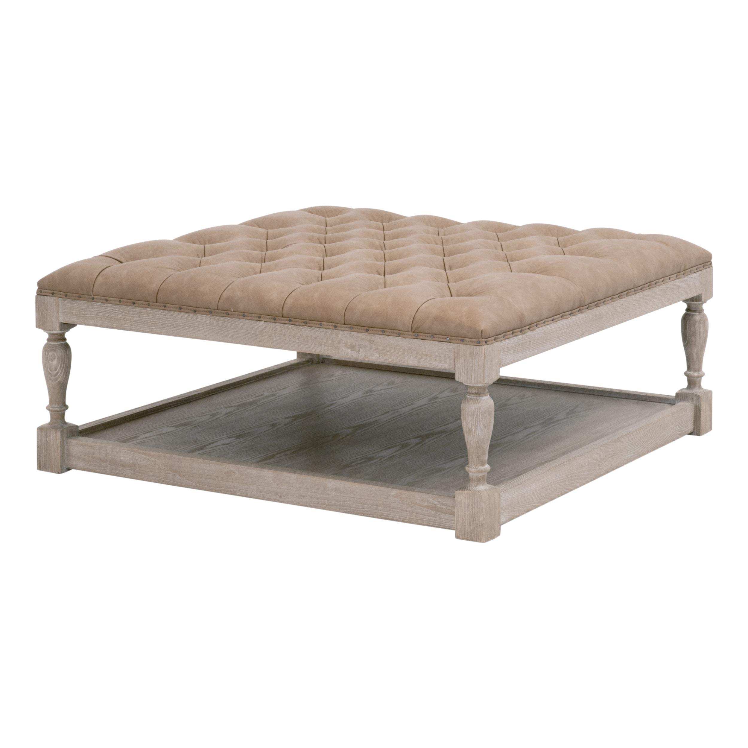 Townsend Tufted Upholstered Coffee Table | Essentials For Living
