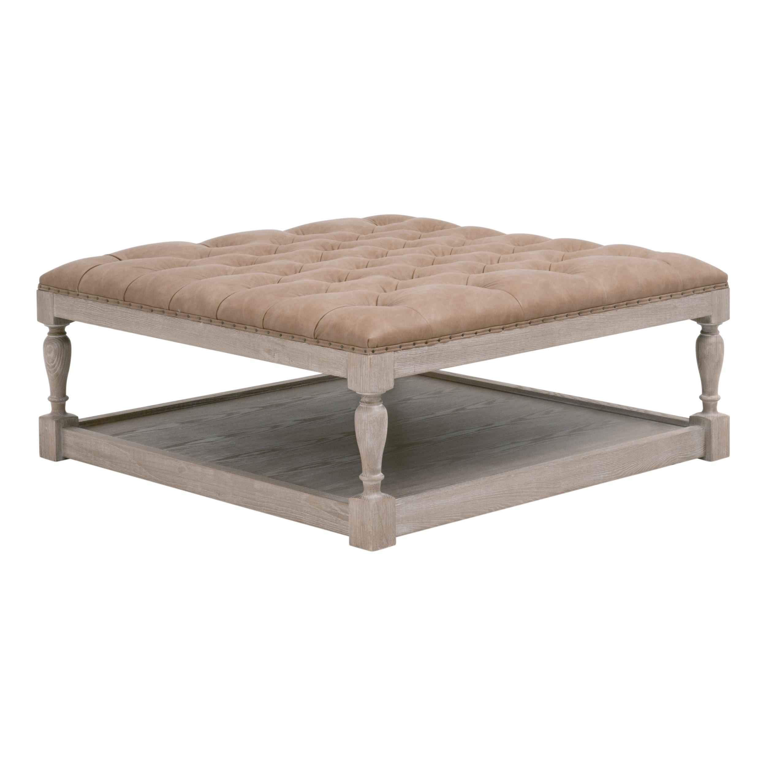 Townsend Tufted Upholstered Coffee Table | Essentials For Living