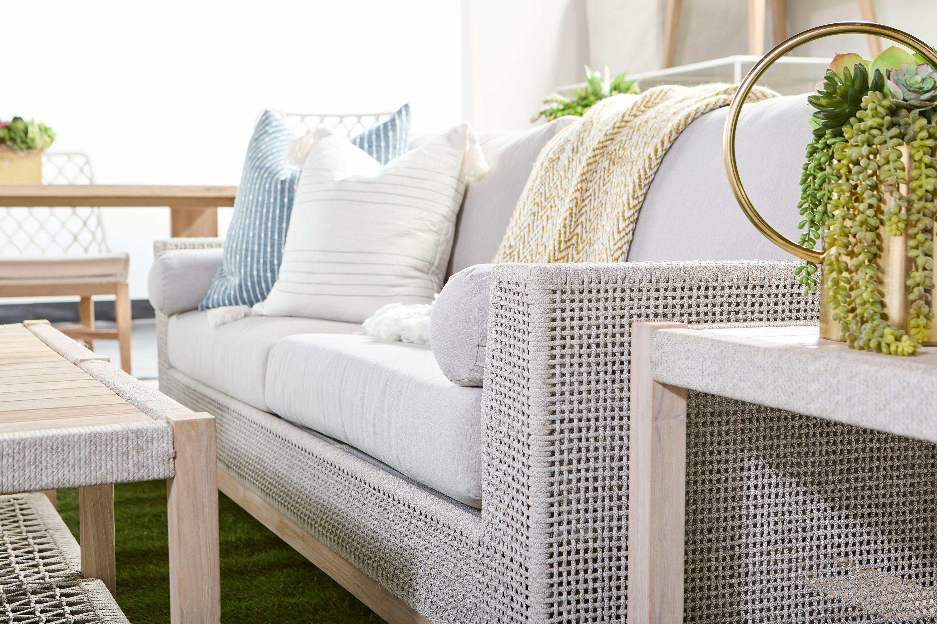 Wrap Outdoor End Table | Essentials For Living